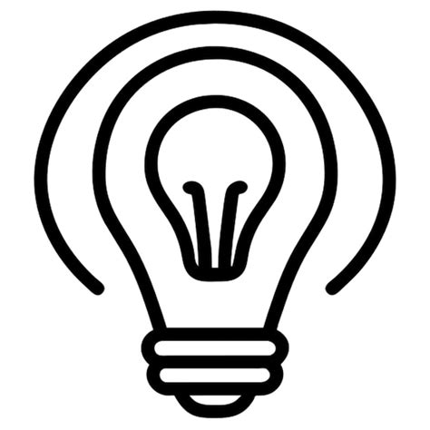 Premium Vector Idea Icon Outline