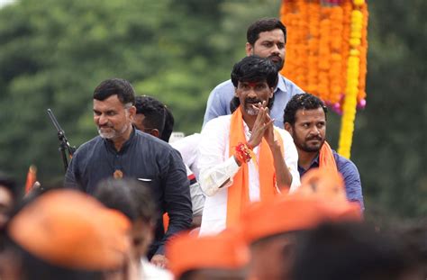 Politicians Across Party Lines Meet Maratha Activist Jarange To Seek