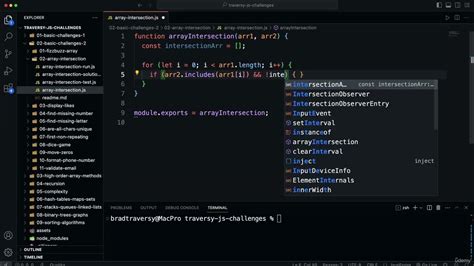 20 array intersection youtube