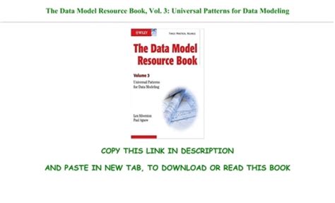 Free Download The Data Model Resource Book Vol 3 Universal Patterns For Data Modeling