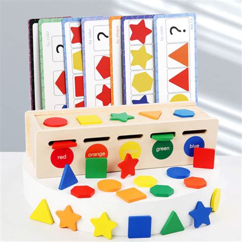 Color And Shapes Sorting Box T For Toys