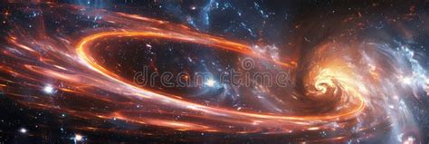 The Mobius Cosmic Loop Fantastic Science Mathematics Concept Mobius