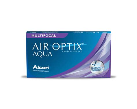 Lente De Contato Alcon Air Optix Aqua Multifocal Grau Mensal - Incolor ...