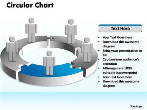 PowerPoint Backgrounds Growth Circular Ppt Process