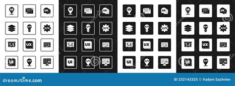 Set Ui Or Ux Design Front End Development Layers And Planning
