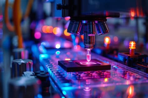 Premium Photo Nanomedicine Research Atomic Force Microscope AFM