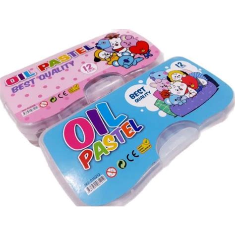 Jual Crayon 12 Warna Oil Pastel Murah Shopee Indonesia