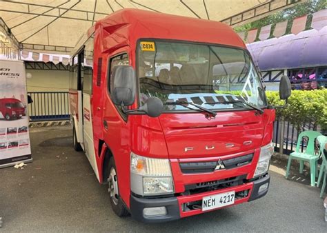Fuso Displays Canter Modern Puv Class 2 At Manila Lto Motor Show