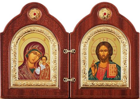 Religious Icons Folding Icon Pair Istok Church Supplies Corp