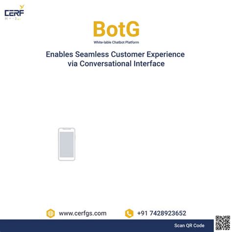 Cerf Solutions Pvt Ltd On Linkedin Botg Enables Seamless Customer Experience Via