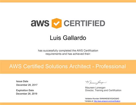 Aws Certified Solutions Architect Professional