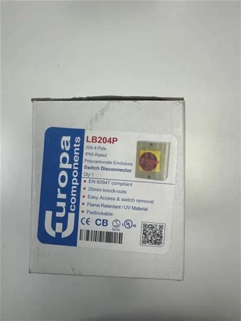 3 Phase Isolator Switch Disconnector £7 59 Picclick Uk