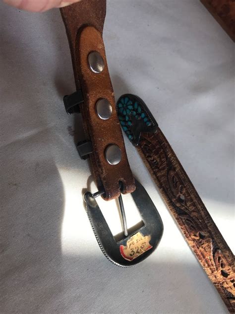 Extremely Rare FRANK DISHTA Zuni Turquoise And Sterli Gem