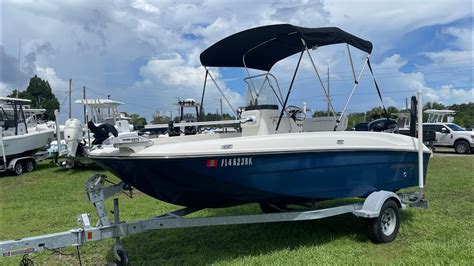 2017 Bayliner Element F18 W Mercury 115hp Ruskin Fl Youtube