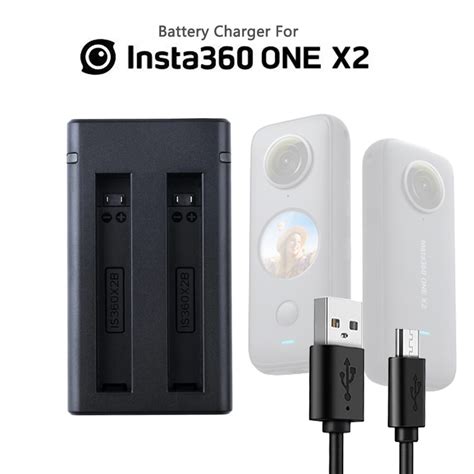Is360x2b Oplader Voor Insta 360 Een X2 Batterij Op Vicedeal