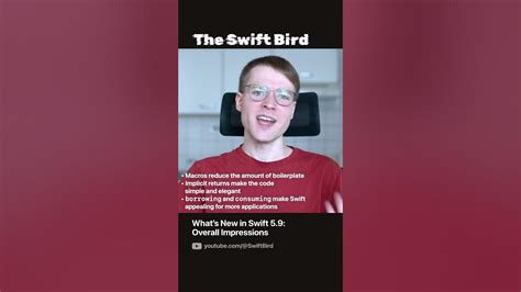 swift 5 9 overall impressions swiftbird shorts youtube