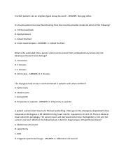 ATLS Practice Questions With All The Correct Answers Pdf In Which Patients Can An