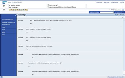 Using The New Crm 70 Ehp1 Interactive Scripting Sap Community