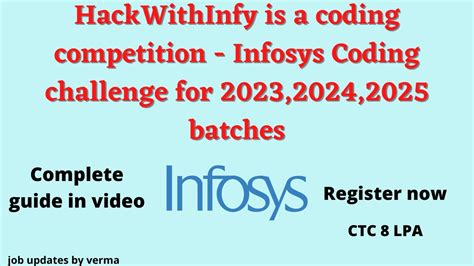 Infosys Coding Challenge Infytq Hackwithinfy Hiring 202320242025