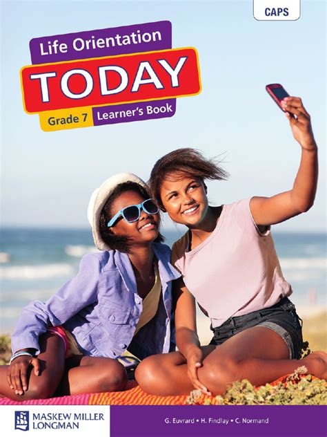 Life Orientation Today Grade 7 Learners Book By Euvrard George Pdf Heart Rate Physical