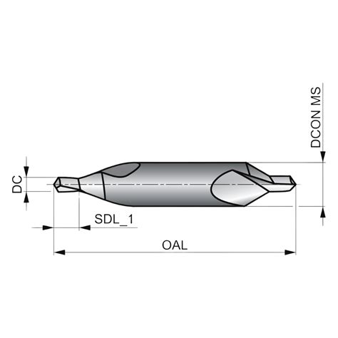 Broca Force X 8×d Com Refrigeração Interna Med 53mm Din 6535ha R459