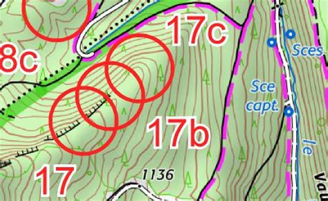 Carte de lexamen probatoire du DE AMM Jura 2023 à Métabief et analyse