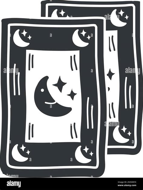 Tarot Esoteric Colorless Stock Vector Image And Art Alamy