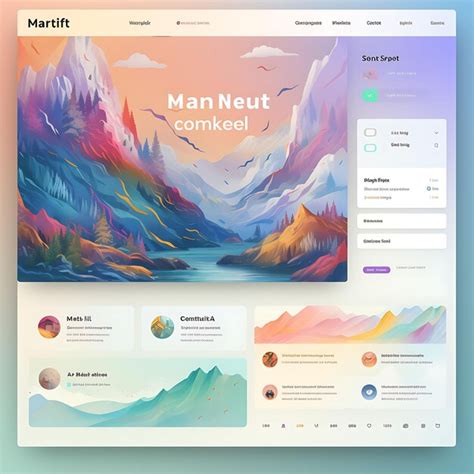 Premium Ai Image Web Dashboard Art Artwork Management Dashboard