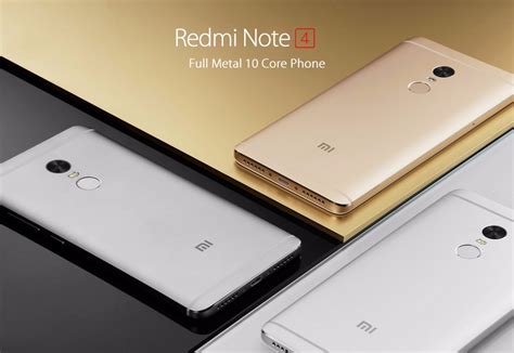 SPESIFIKASI SERTA HARGA DARI SMARTPHONE XIAOMI REDMI NOTE 4