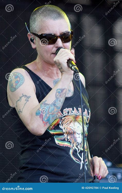 Sinead O Connor Live At The Westport Festival Editorial Stock Image