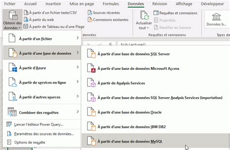 Mysql For Excel Fonctionne Que Sur Serveur Mysql