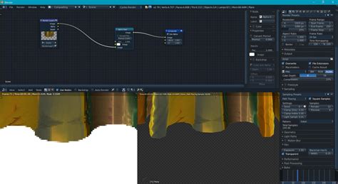 Compositing Nodes How To Make Semi Transparent Edges Opaque Blender Stack Exchange