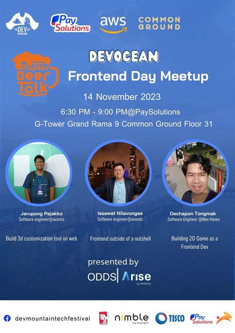 beer talk x devocean frontend day meetup eventpop