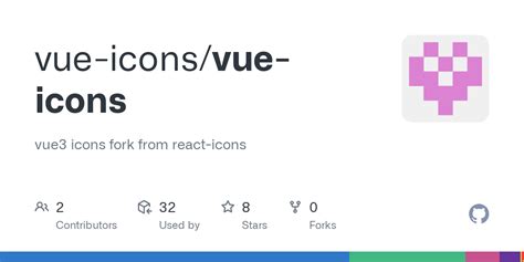 GitHub Vue Icons Vue Icons Vue Icons Fork From React Icons