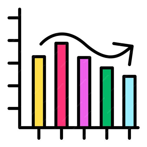 Premium Vector Bell Shaped Graph Flat Illustration