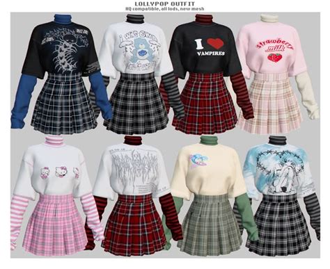 Get More From Babyetears On Patreon Sims Mods Clothes Sims Clothing Sims Expansions