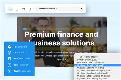 T4 Page Builder For Joomla 4 Is Here Joomlart