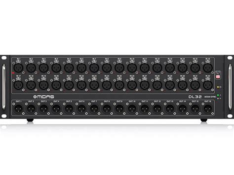 Midas DL32 32 Input 16 Output Stage Box With 32 Midas Microphone Preamplifiers ULTRANET And