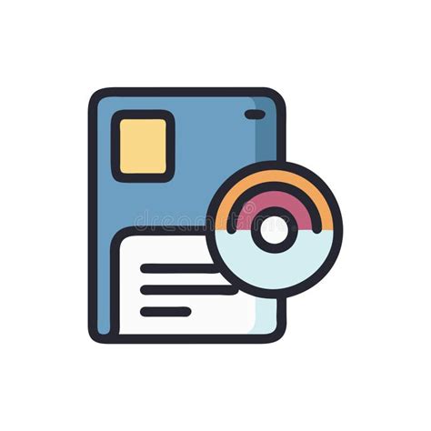 Essential Data Disk Illustration Stock Illustration Illustration Of Media Information 351523278