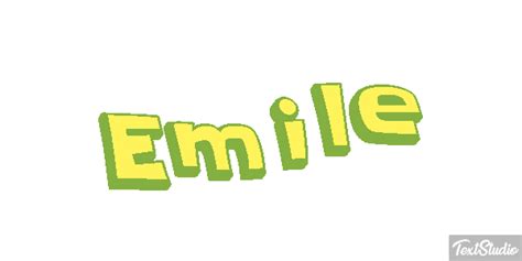 Emile Name Animated  Logo Designs