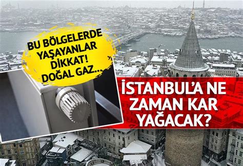 Son Dakika İstanbul a ne zaman kar yağacak Uzman isim duyurdu Daha