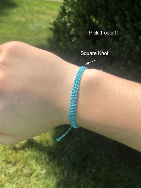 Wax Friendship Bracelets Etsy