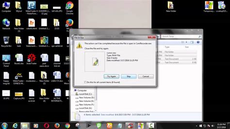 How To Use Temporary Delete Exe Youtube