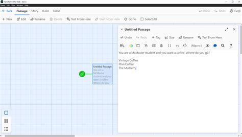 Lesson 1 Building Your Twine Game Introduction To Creating Interactive Stories With Twine