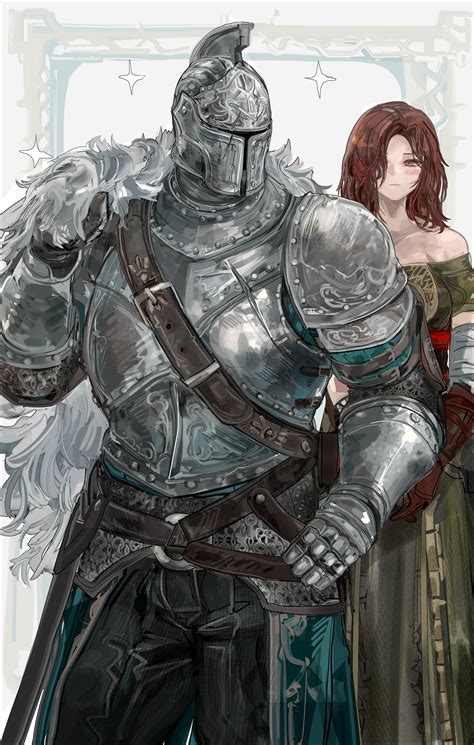 Safebooru 1girl 1other Armor Bare Shoulders Bearer Of The Curse Belt