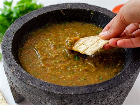Salsa Molcajeteada The Recipes