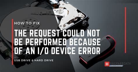 How To Fix The Request Could Not Be Performed Because Of Io Device