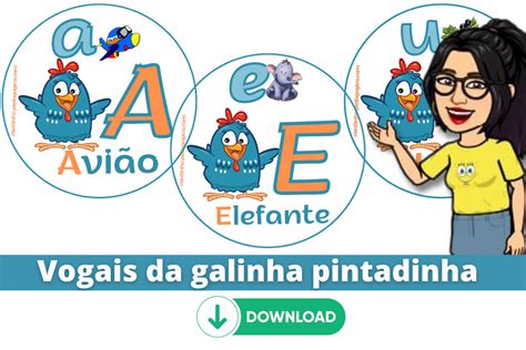 Vogais Da Galinha Pintadinha