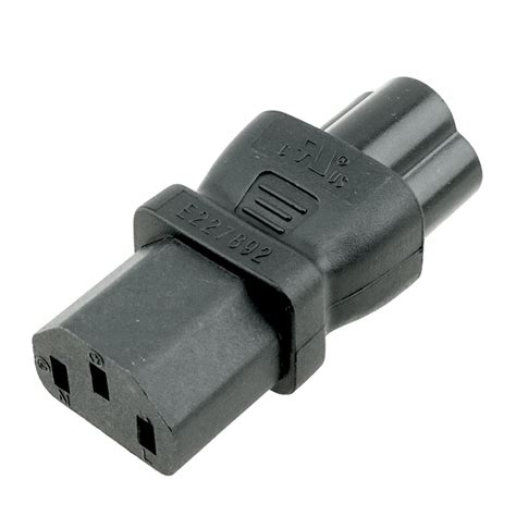 Iec C13 To Iec C6 Plug Adapter Signal Power