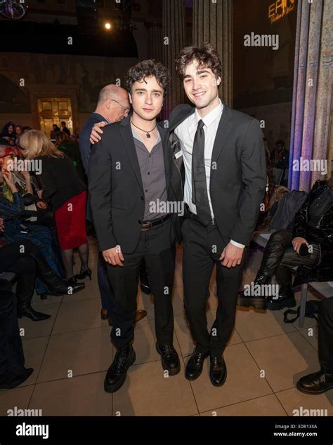 Alex Garfin And Max Garfin Attends Malan Breton Aw26 “song Of The